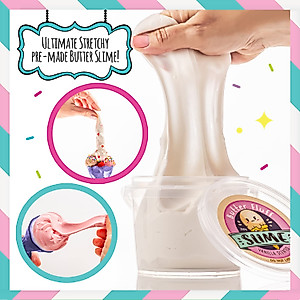Original Stationery Ice Cream Slime Kit Playshop to Make Fun Pink & Sweet Slime Ice Cream/ Waffle Toys, Great Gift Idea