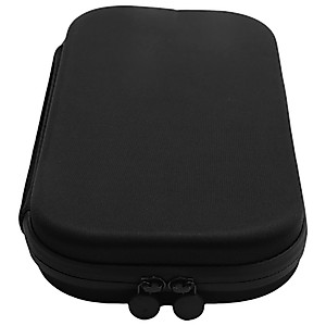 Hlsicnalm EVA Hard Shell Portable Stethoscope Storage Box Carry Travel Case Bag for Pen Organizer Flashlight Tweezers Tape, Black, Modern