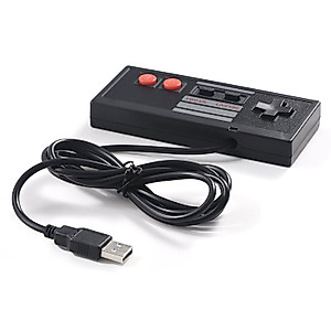 2 Pack Classic USB Controller for NES Gaming, miadore PC USB NES Controller Retro Game Pad Joystick Raspberry Pi Controller for Windows PC Mac Linux RetroPie NES Emulators