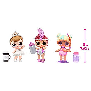 LOL Surprise Bubble Surprise Dolls - Collectible Doll, Surprises, Accessories, Bubble Surprise Unboxing, Glitter Foam Reaction - Great Gift for Girls Age 4+