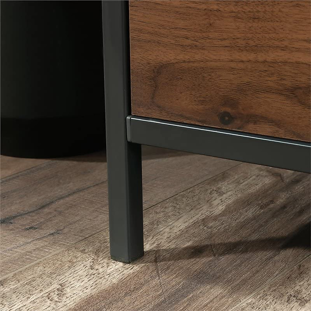 Sauder Nova Loft 2-Drawer Lateral File Cabinet in Grand Walnut, Grand Walnut Finish