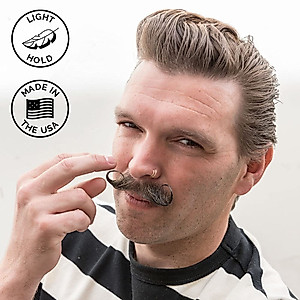 ZEUS Mustache Wax - Natural Shine, Moisturizing, Conditioning & Styling Mustache Wax, Light-Medium Hold – MADE IN USA