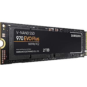SAMSUNG MZ-V7S2T0B/AM 970 EVO Plus NVMe M.2 SSD 2TB 2 Pack