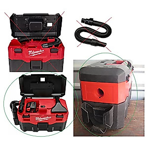 Milwaukee 14-37-0160 18V Wet/Dry Vac Hose Assembly (External Storage)