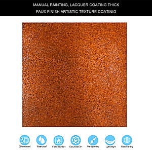 Tin Ceiling Tiles Nail up Peel and Stick Tin Ceiling Tiles Distressed for Cafe Club Salon Hotel Store Bar 2'x2' PL05 Archaic Copper