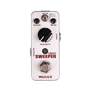 MOOER Sweeper Dynamic Envelope Filter Pedal for both Bass and Guitar
