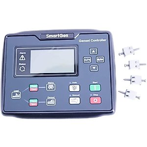 YFYIQI Engine Set Generator Controller Power Station Automation Controller with Auto Mains Failure Hard-Screen Acrylic Material for Automatic System Composed by Generator and Mains