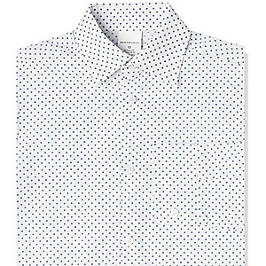 Van Heusen Boys' 4-Piece Formal Suit Set, Vest, Pants, Collared Dress Shirt, and Tie, Blue Jean, 8