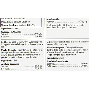 Living World Hamster Salt And Mineral Lickstone