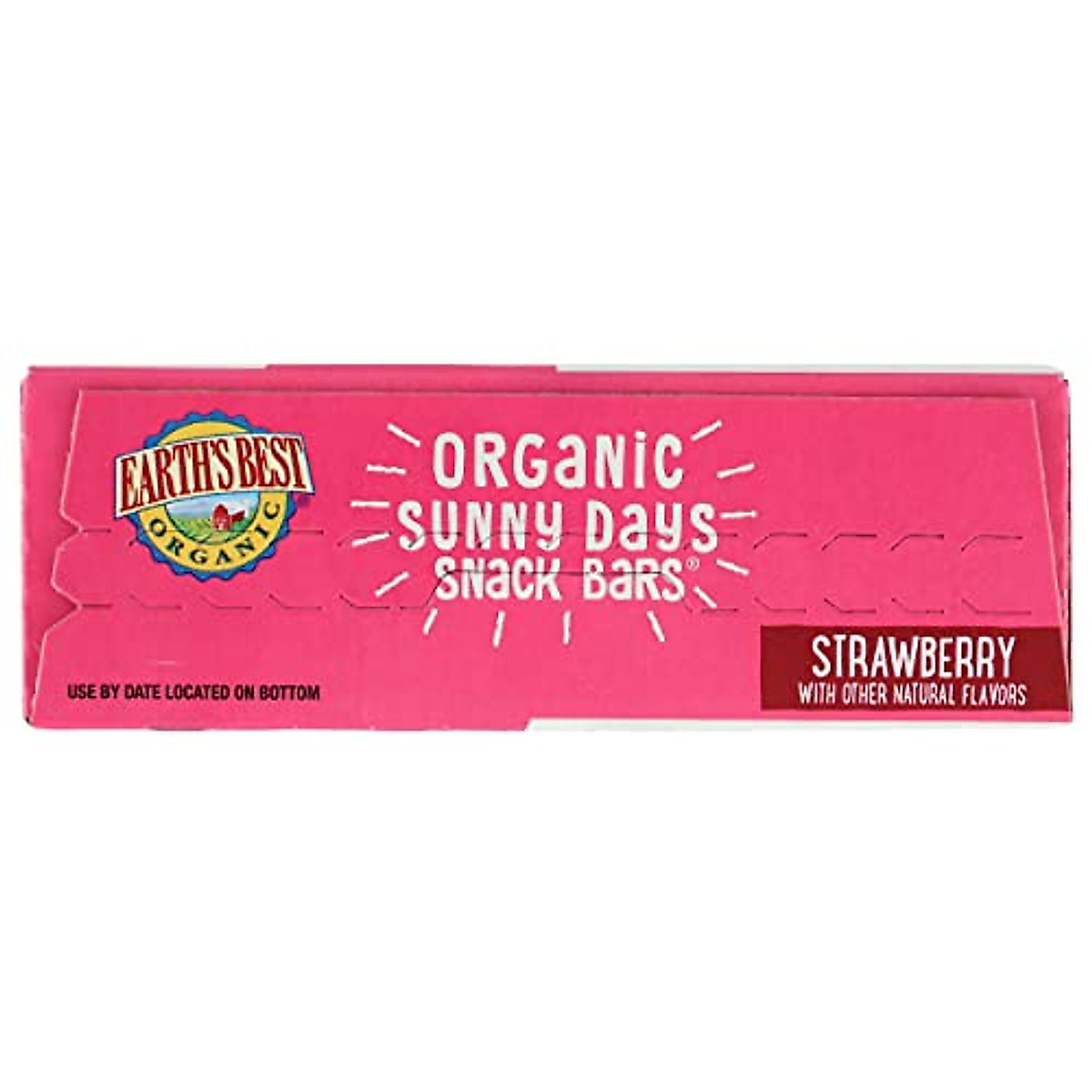 Earth's Best Organic Sunny Days Snack Bars, Strawberry, 8 Count