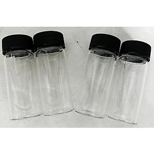 HFBTE Turbidity Meter Sample Bottles 4 Sample Bottles (Two Sets) Turbidimeter Bottles Turbidimeter Solution Bottles Turbidity Sample Test Tubes for SGZ Series