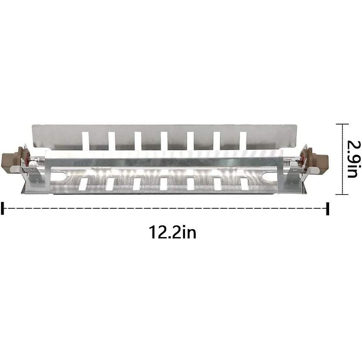 WR51X10055 & WR55X10025 & WR50X10068 Refrigerator Defrost Heater Kit Compatible with Top Brands Replaces with PS1017716, WR50X10028, WR50X10051, EA303781