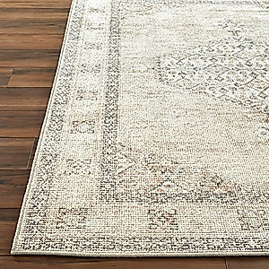 Becki Owens x Surya Lila Medallion Area Rug, 9'2" x 12', Brown