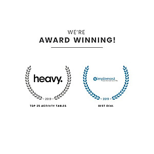 Delta Children Kids Table and Chair Set (4 Chairs Included) - Ideal for Arts & Crafts, Snack Time, Homeschooling, Homework & More - Greenguard Gold Certified, Natural/Primary