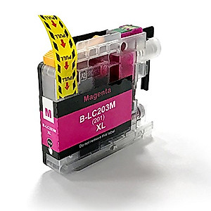 8 Pack TOINKJET Compatible Replacement for Brother LC203 LC 203 XL LC201 Ink Cartridges for MFC-J460 MFC-J480DW MFC-J485DW MFC-J680DW MFC-J885DW J880DW MFC J5520DW J5620DW J5720DW J4420DW