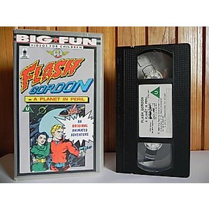 Flash Gordon: A Planet In Peril - 80's Retro - Action Animation - Kid's Pal VHS