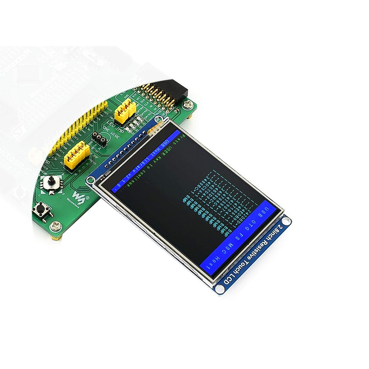 Waveshare 2.8inch 320×240 Pixels IPS LCD with 4-Wire Resistive Touch Screen SPI Communication Interface