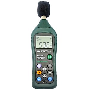 Professional Digital Sound Level Meter MS6708 anallog bar 30 to 130dB Backlight