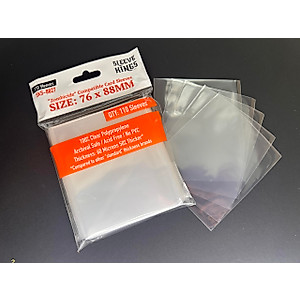 Sleeve Kings Zombicide Compatible Sleeves 76 X 88 mm (10x110 Pack, 1100 Sleeves)