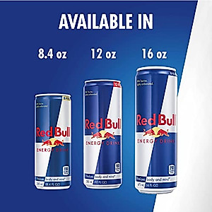 Red Bull Energy Drink, 12 Fl Oz, 24 Cans (6 Packs of 4)