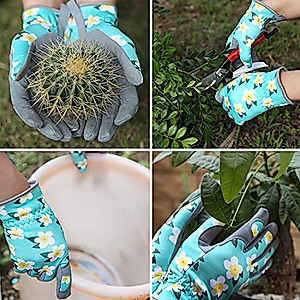 Baidast Garden Gloves for Women, Gardening Gloves for Women Thorn Proof, Gardening Gloves for Digging, Planting,Pruning