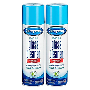Sprayway, Glass Cleaner, 19 Oz Cans, Pack of 2