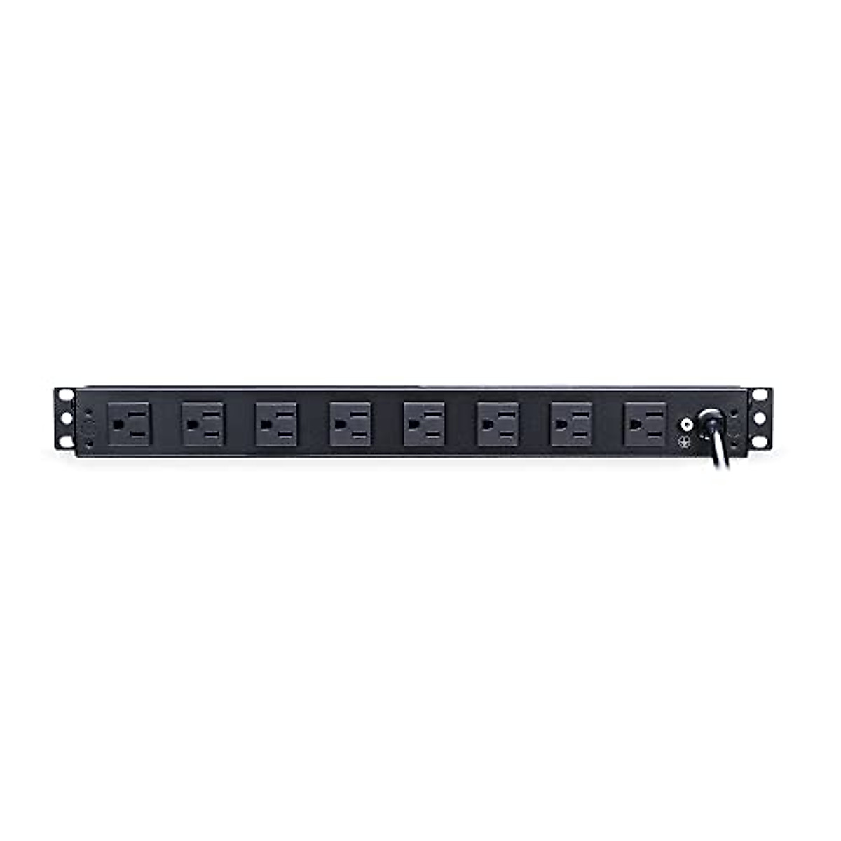 CyberPower PDU15B8R Basic PDU, 100-125V, 15A (Derated to 12A), 8 Outlets, 1U Rackmount
