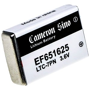 750mAh Battery for EF651625 Primary Lithium Cell Battery