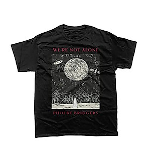 Phoe%Bridgers% T-shirt - Phoe%Bridgers% Tee, We're Not Alone Shirt, Vintage Shirt For Fans Of Phoe%Bridgers%, Unisex Hoodie, Sweatshirt, Tshirt