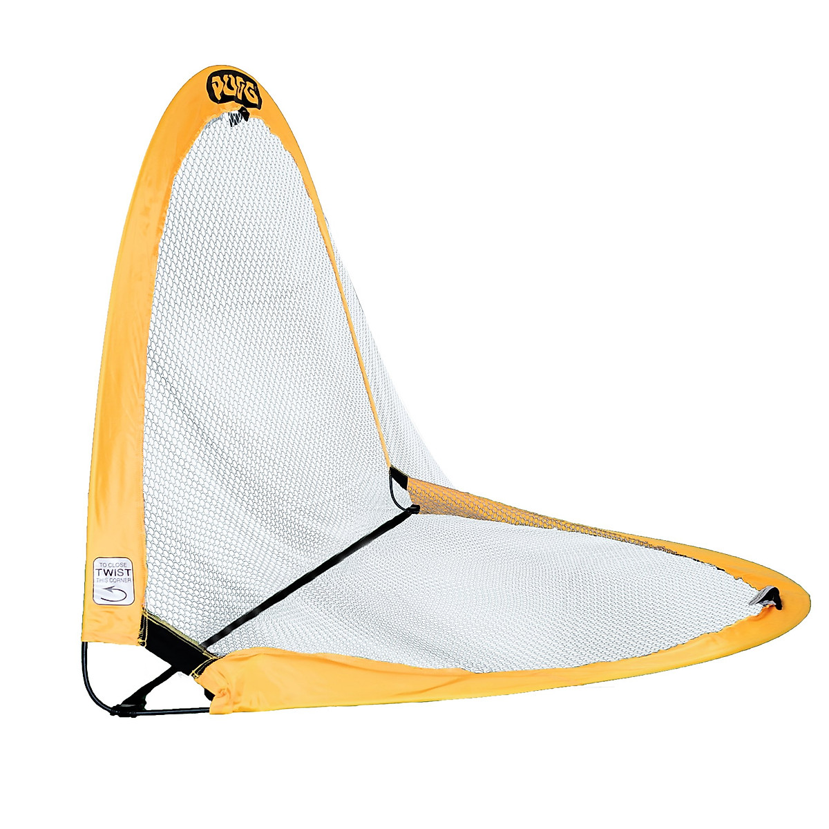 PUGG 6 Foot Pop Up Soccer Goal - Portable Training Futsal Football Net - The Original Pickup Game Goal (2 Goals and Bag)