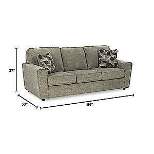 Signature Design by Ashley Cascilla Casual Sofa, Light Gray