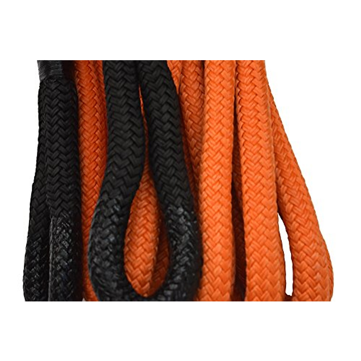 1"×30ft Kinetic Energy Rope Truck SUV Tow Rope,Recovery Rope 30000lbs,Towing Rope (Orange)