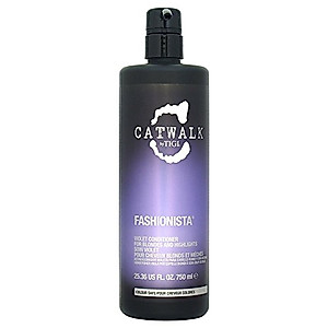 TIGI Catwalk Fashionista Violet Conditioner (For Blondes and Highlights), 25.36 Ounce