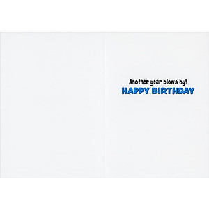 Avanti Press Running Bubble Wand Funny/Humorous Birthday Card