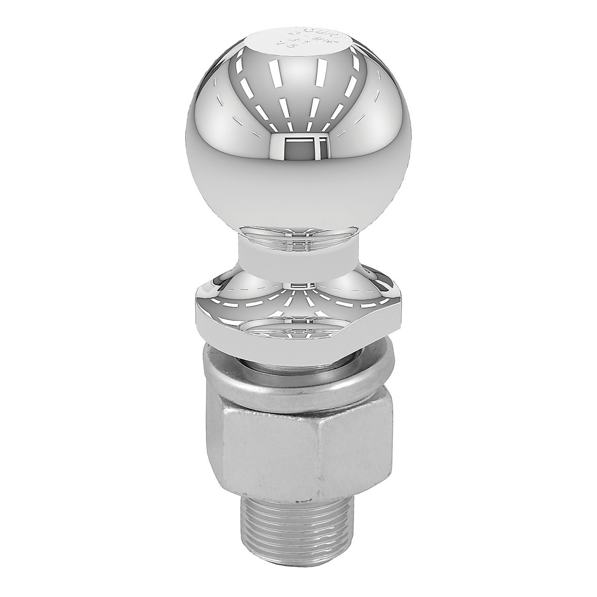 CURT 40006 Chrome Trailer Hitch Ball, 10,000 lbs, 2-5/16-Inch Diameter, 1-1/4 x 2-5/8-Inch Shank