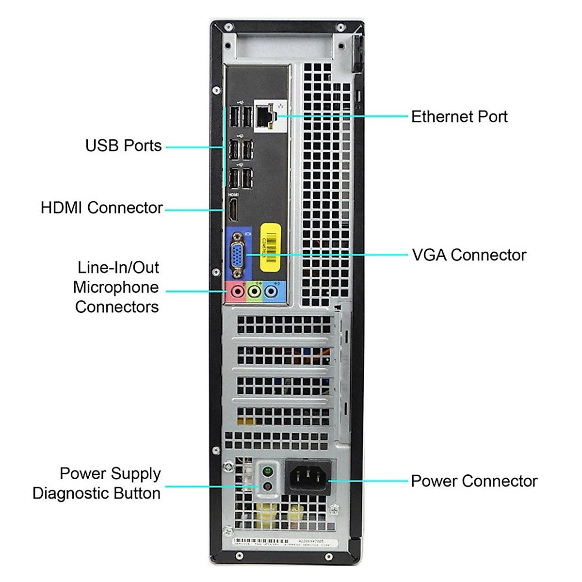 Dell Optiplex 390 Desktop Computer i3 3.2GHz 4GB RAM 500GB HD Windows 10 Professional w/19 LCD Bundle-WiFi Adapter, Keyboard and Mouse