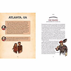 A Haunted Road Atlas: Sinister Stops, Dangerous Destinations, and True Crime Tales (Volume 1)