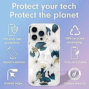 Sonix Case for iPhone 13 Pro Max / 12 Pro Max | Compatible with MagSafe | 10ft Drop Tested | Delilah Flower
