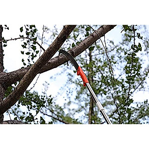 HOSKO 10FT Pole Saw for Tree Trimming, Long Extension Pruning Saw, Blade Tree Trimmer Pole, Manual Pole Cutter for, Yard Garden and Patios Trees Branches Cutting