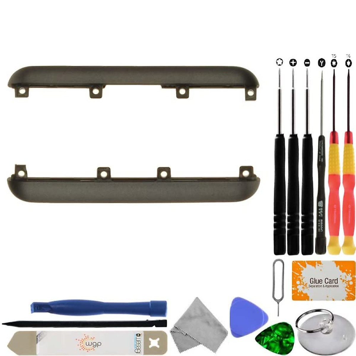 Housing (Top & Bottom Cover) for LG V20 (Black) with Tool Kit