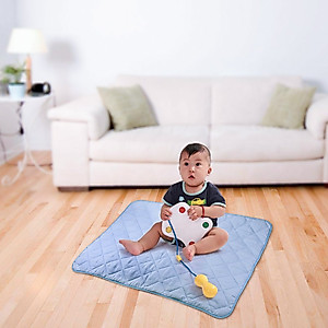 Topwon Quilted Changing Pad Waterproof, Crib Mattress Pad Liner,Comfy and Soft Foldable Mattresses 23'' x 31'' Protection for Kids, Adults, Elderly | Liquid, Urine, Accidents (Pack of 1)