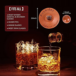 Cocktail Smoker Kit with Torch & 6 Flavors Wood Chips, Bourbon Whiskey Smoker Infuser Kit, Old Fashioned Drink Smoker Kit, Birthday Bourbon Whiskey Gifts for Men, Dad, Husband (Without Butane)