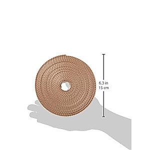 Strapworks Heavyweight Polypropylene Webbing - Heavy Duty Poly Strapping for Outdoor DIY Gear Repair, 2 Inch x 10 Yards - Khaki