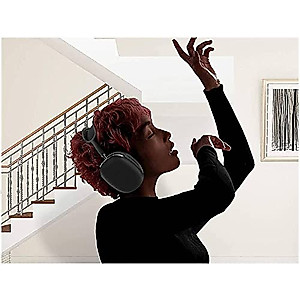 SaharaCase Liquid Silicone Cover Case for Apple AirPods Max [Rugged] Headphone Protection Antislip Grip Slim (Black)