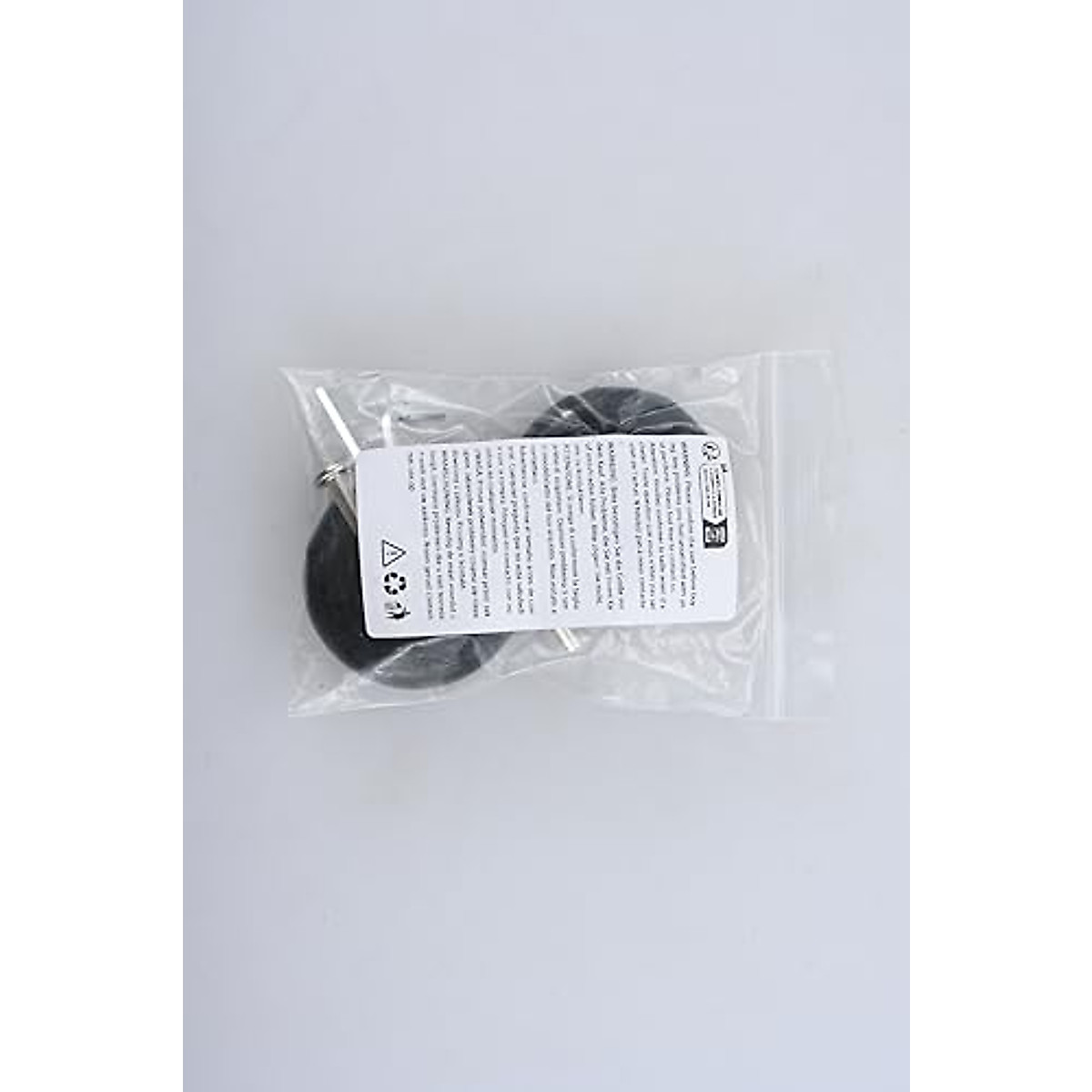 Mtsooning 2 Sets Luggage Wheel Replacement Kit, 60x17mm Rubber Swivel Caster Wheels, Suitcase Bearings Repair Wheels with Screws Axles Wrench Bearings,Inline Outdoor Skate Wheels