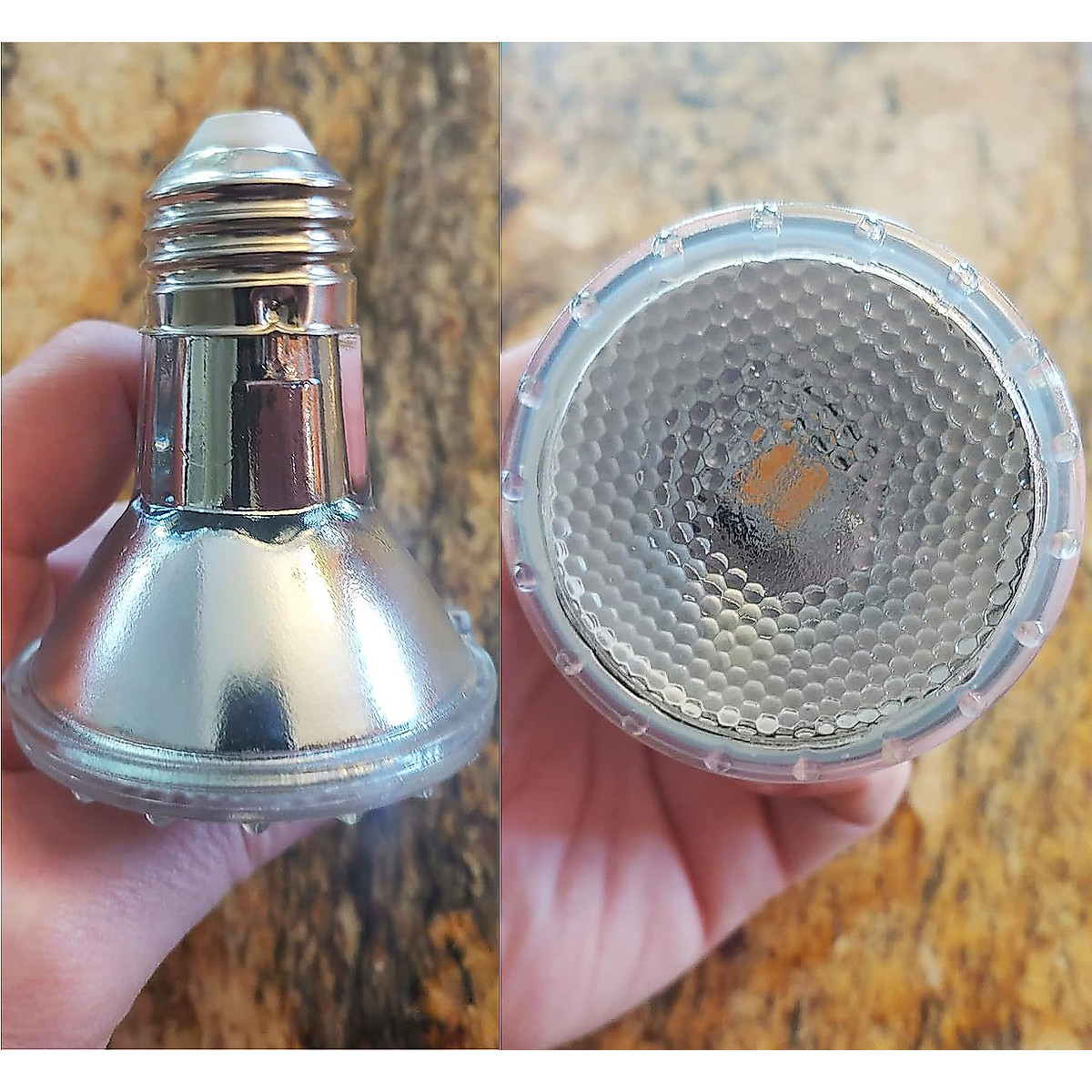 PAR20 LED Range Hood Light Bulbs Under Hood, 60W Incandescent Stove Light Bulbs Replacement, 7W LED Appliance Bulbs Stove Hood, E26 Dimmable 3000K 595LM (Pack of 2)