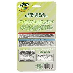 Crayola Bath Tub Brush & Finger Paint Soap Set