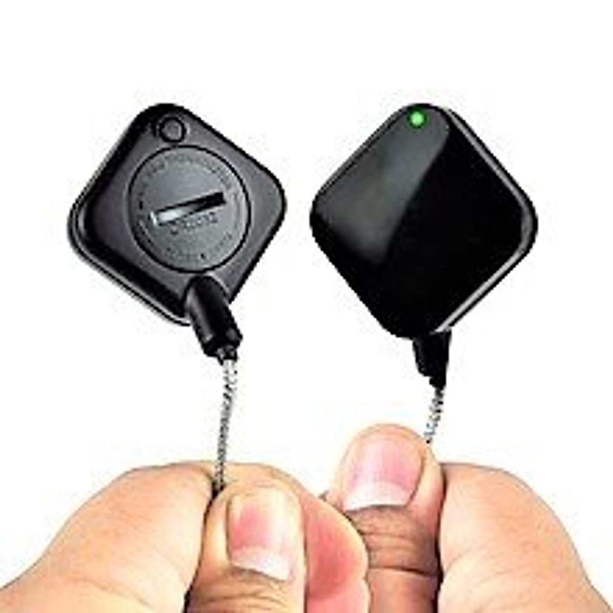 NutriChef Smart Bluetooth BBQ Thermometer - Upgraded Stainless Probe Safe to Leave in Grill, Outdoor Barbecue or Meat Smoker - Wireless Remote Alert iOS Android Phone WiFi App - PWIRBBQ40