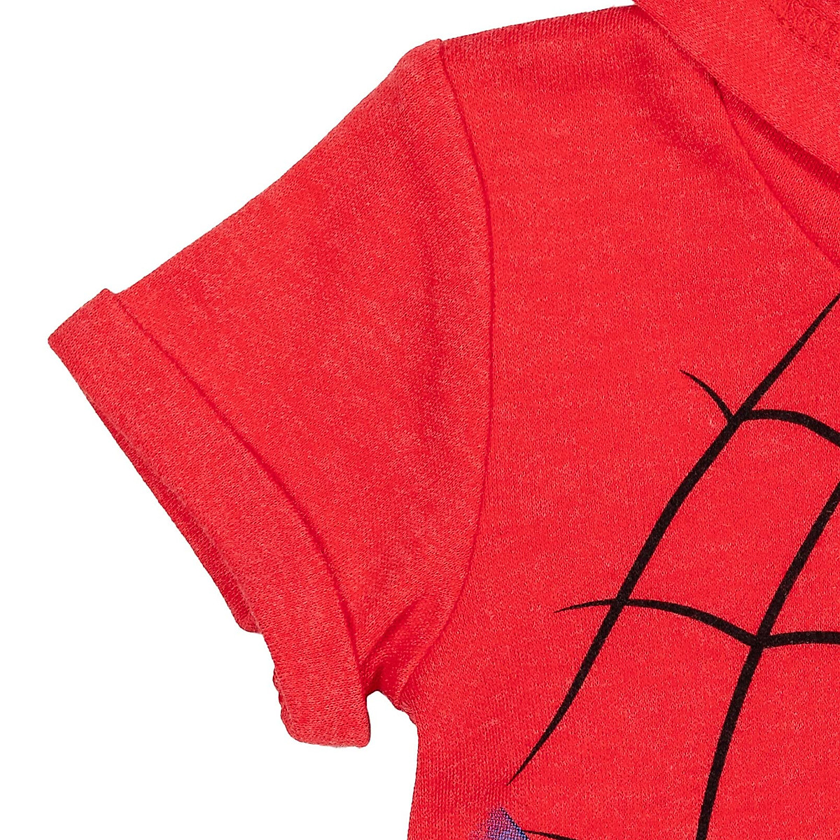 Marvel Avengers Spider-Man Toddler Boys Short Sleeve Romper Spiderman 5T