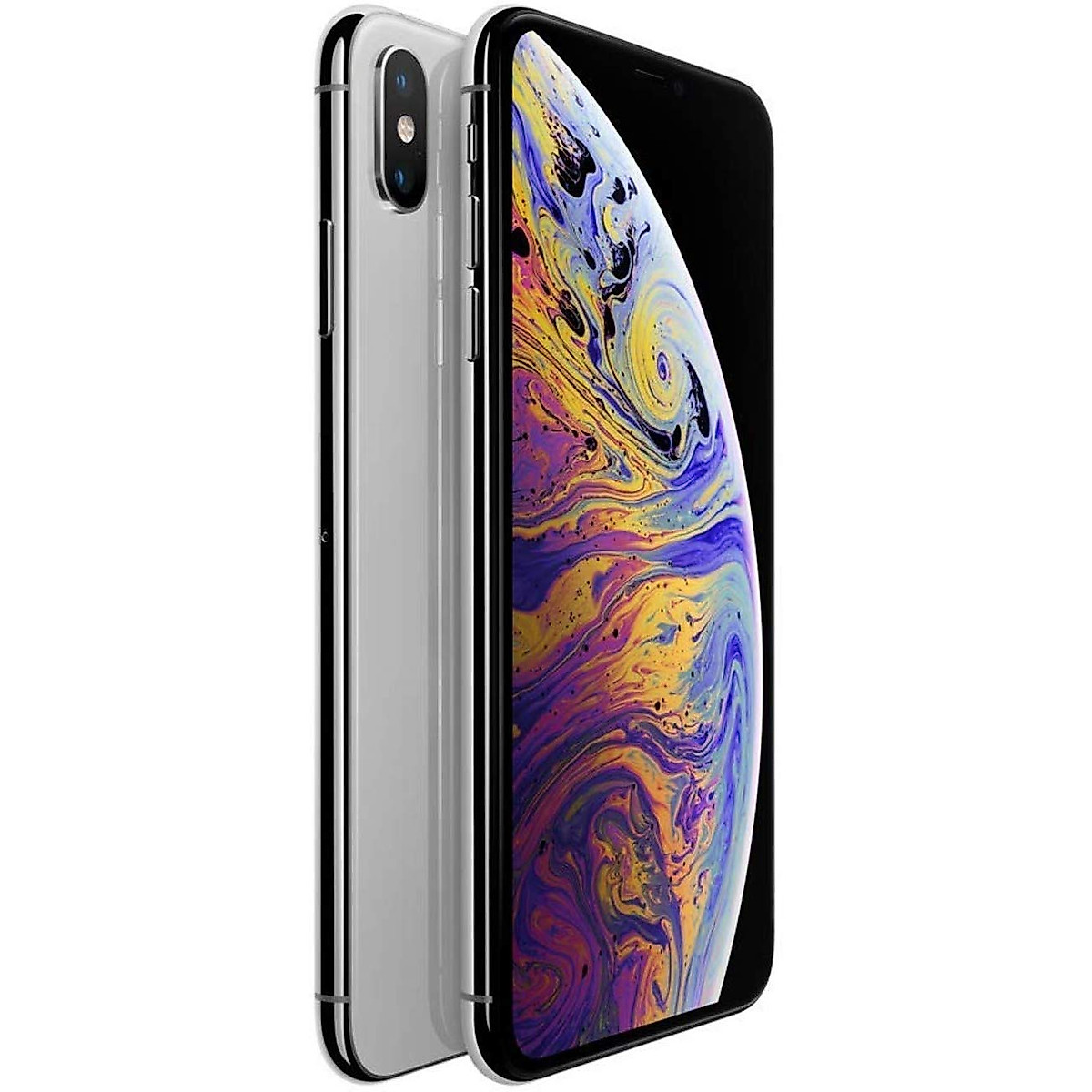 Apple iPhone Xs - 512GB, Silver - for AT&T/T-Mobile (Renewed)